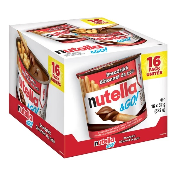 Nutella & Go 16 Pack | Fruitfull Offices