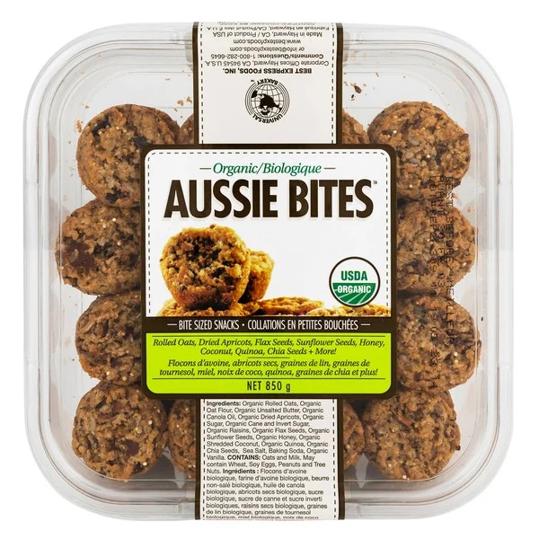 Organic Aussie Bites, 32-count | Fruitfull Offices