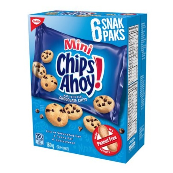 Mini Chips Ahoy 6pk 180 g | Fruitfull Offices
