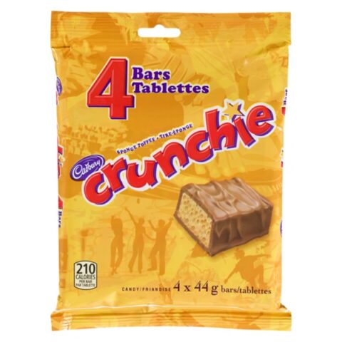 Cadbury Crunchie Bar 4pk | Fruitfull Offices